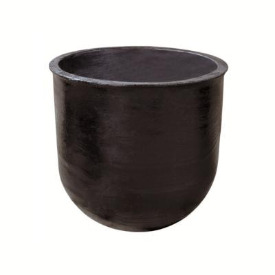 China Carbon Bonded Pure Sic Silicon Carbide Graphite Crucible 1800C for sale