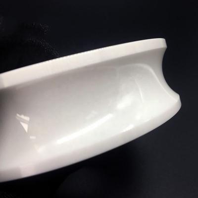 China 1 Inch Zirconia Ceramic Spacers Block Flange Washer Wire Drawing Wheel Standoffs 800MPa for sale