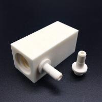China 99% Alumina Ceramic Threaded Rod Tubes 370 MPa Bending Strength Nonporous Al2O3 for sale