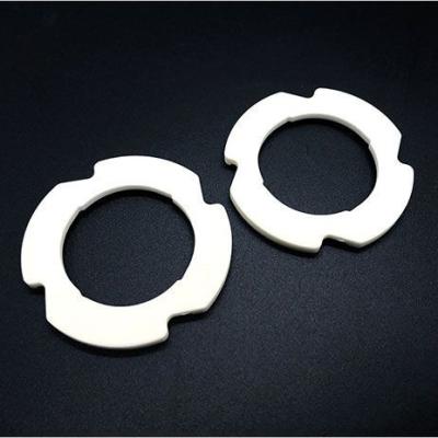 China 99.8% Al2O3 Alumina Ceramic Washer Ring Disc Dielectric Constant 10 CNC Machining for sale