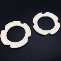 China 99.8% Al2O3 Alumina Ceramic Washer Ring Disc Dielectric Constant 10 CNC Machining for sale