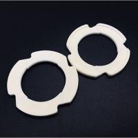 China 99.8% Al2O3 Alumina Ceramic Washer Ring Disc Dielectric Constant 10 CNC Machining for sale
