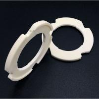 China 99.8% Al2O3 Alumina Ceramic Washer Ring Disc Dielectric Constant 10 CNC Machining for sale