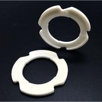China 99.8% Al2O3 Alumina Ceramic Washer Ring Disc Dielectric Constant 10 CNC Machining for sale
