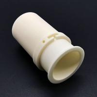 China 99 Machining Furnace Threaded Alumina Ceramic Tube Bushing Density 3.93 g/cm3 for sale