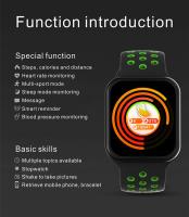 China 2109 hottest  smartwatch Smart Band Watch Bracelet Wristband Fitness Heart Rate Sport Watch F9 for sale