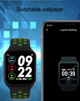 China 2109 hottest  smartwatch Smart Band Watch Bracelet Wristband Fitness Heart Rate Sport Watch F9 for sale