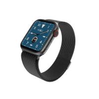 China Large Screen W68 Fitness Tracker Smart Watch Stainless Steel Band For Android / Ios for sale