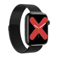 China Large Screen W68 Fitness Tracker Smart Watch Stainless Steel Band For Android / Ios for sale