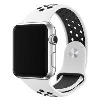China Sport Smartwatch Band Compatible With Apple Watch 38mm - 42mm Length Soft Silicone Material for sale