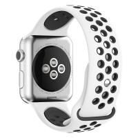 China Sport Smartwatch Band Compatible With Apple Watch 38mm - 42mm Length Soft Silicone Material for sale