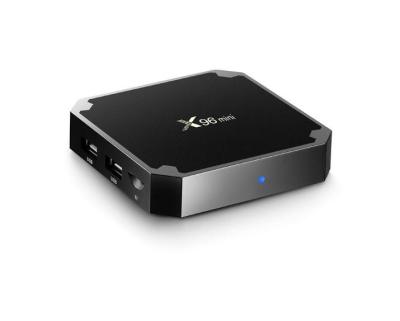China 100M LAN 4K HD X96 Mini TV Box Android 7.1 Marshmallow Multiple Formats for sale