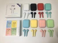 China Bluetooth 5.0 True Airpods Wireless Earphones Mini Size Touch I12 Tws Earbuds for sale