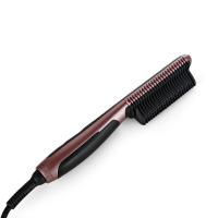 China Portable Plate Electric Hair Brush , Straightener / Curler Electric Beard Comb for sale