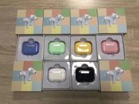 China New Macaroon A3 pro Wireless Earphones V5.0  Colorful Soft Touch TWS BT Headset for sale