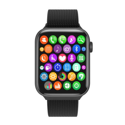 China IWO K8 Blt Call Smartwatch 320*385 1.78 Inch IWO 12 Pro Max For IOS Android Phone Heart Rate Temperature Side Key Rotati for sale
