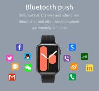 China IWO K8 Blt Call Smartwatch 320*385 1.78 Inch IWO 12 Pro Max For IOS Android Phone Heart Rate Temperature Side Key Rotati for sale