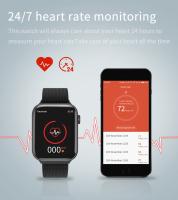 China IWO K8 Blt Call Smartwatch 320*385 1.78 Inch IWO 12 Pro Max For IOS Android Phone Heart Rate Temperature Side Key Rotati for sale