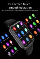 China IWO K8 Blt Call Smartwatch 320*385 1.78 Inch IWO 12 Pro Max For IOS Android Phone Heart Rate Temperature Side Key Rotati for sale