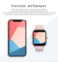China P9 DIY 1.4inch Full Touch WeatherBluetooth Calling Smartwatch for sale