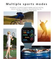 China P9 DIY 1.4inch Full Touch WeatherBluetooth Calling Smartwatch for sale