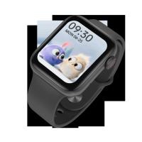 China IWO MC57 180MAH 1.57 Inch Dial Heart Rate Monitor 2hrs Charging for sale