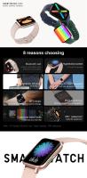 China 420*485P Clip Charging Android ECG Smartwatch 1.78 Inch DT93 for sale