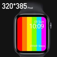 China 1.75 Inch IP68 Waterproof Smart Watch With Wireless Charger for sale