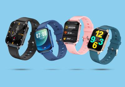 China 1.7inch TFT High Definition 240x240pixel Bluetooth Calling Watch for sale