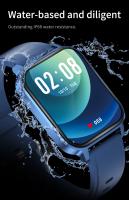 China 1.7inch TFT High Definition 240x240pixel Bluetooth Calling Watch for sale