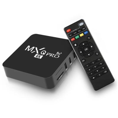China MXQ Pro Android 7.1 smart TV Box 2GB RAM 16GB ROM Amlogic S905W Chip 2.4G 5G WiFi 4K Google Youtube Media Player MXQ Set for sale