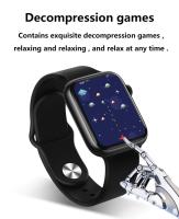 China IWO 12 Smart Watch T500+Plus Bluetooth Call Music Smartwatch Fitness Tracker Heart Rate Monitor Wearable Devices Clocks for sale