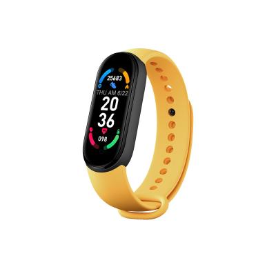 China 2021 New M6 Smart Band Bracelet Watch Fitness Tracker Heart Rate Blood Pressure Monitor Color Screen IP67 For Mobile Pho for sale
