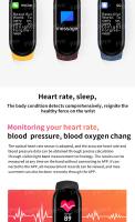 China 2021 New M6 Smart Band Bracelet Watch Fitness Tracker Heart Rate Blood Pressure Monitor Color Screen IP67 For Mobile Pho for sale