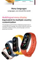 China 2021 New M6 Smart Band Bracelet Watch Fitness Tracker Heart Rate Blood Pressure Monitor Color Screen IP67 For Mobile Pho for sale