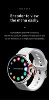 China 2021 K50 Smart Watch Men Women Blood Pressure Waterproof IP67 Sport Round Smartwatch Smart Clock Fitness Tracker For And for sale