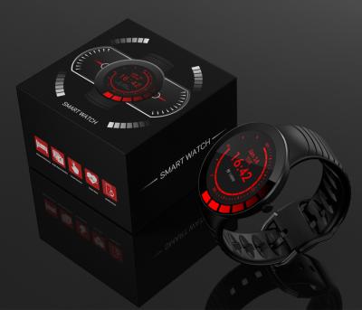 China IP68 Silica Gel 170mAh Waterproof Sports Smartwatch 1.28 Inch for sale