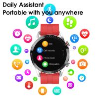 China L13 Ble Call 1.3 Inch Touch Screen IP68 Waterproof Smart Watch for sale