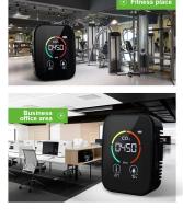 China 1500mAh TVOC Formaldehyde Portable Humidity Sensor HCHO for sale