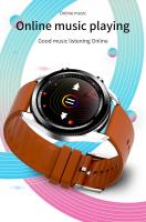 China IP67 Waterproof Bluetooth Calling Smartwatch Silica Gel Band BLE 5.0 for sale