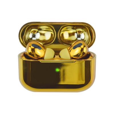 China Gold Apple Airpodse Pro Generation Pro3 1:1 Wireless Bluetoothe TWS Earphones For Iphone for sale
