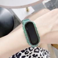 China Airtag Case TPU Translucent Millet Bracelet 7 Colors for sale