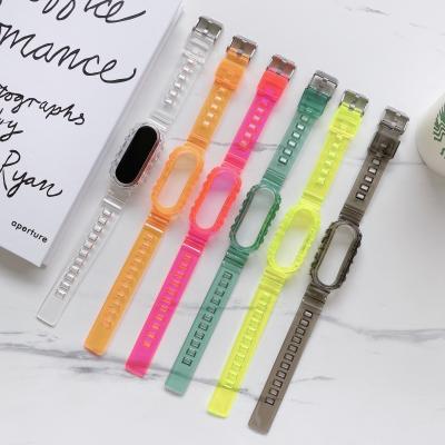 China Airtag Case TPU Translucent Millet Bracelet 7 Colors for sale