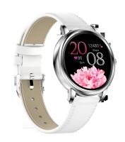 China 170mAh 39mm Dia Waterproof Women Smartwatch 1.09 Inch For Ladies for sale