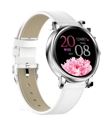 China 170mAh 39mm Dia Waterproof Women Smartwatch 1.09 Inch For Ladies for sale