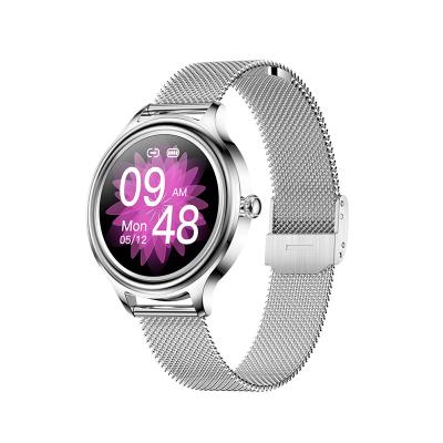 China Silica Gel 39mm Touch Screen Smart Watch 170mAh For Ladies Girls for sale