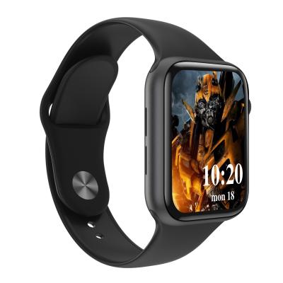 China 170mAh 1.75 Inch Wireless Charging Smartwatch Iwo FK100 Silica Gel for sale