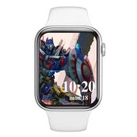 China 170mAh 1.75 Inch Wireless Charging Smartwatch Iwo FK100 Silica Gel for sale