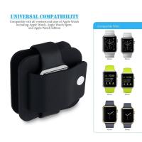 China For Apple Watch Box Base For Silicone Charging Cable Winder Stand Dock Cable Dust-Proof Holder Wallet For Iwatch 38MM 42 for sale