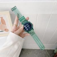China Breathable TPU Transparent Case Wrist Watch Band 46mm For Huawei GT2 GT 2E for sale